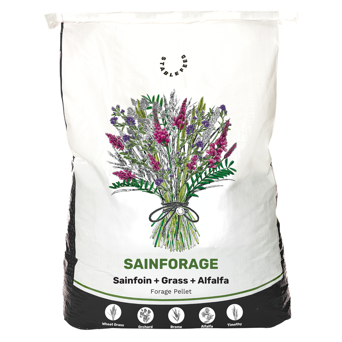 Sainfoin + Grass + Alfalfa Pellet – StableFeed